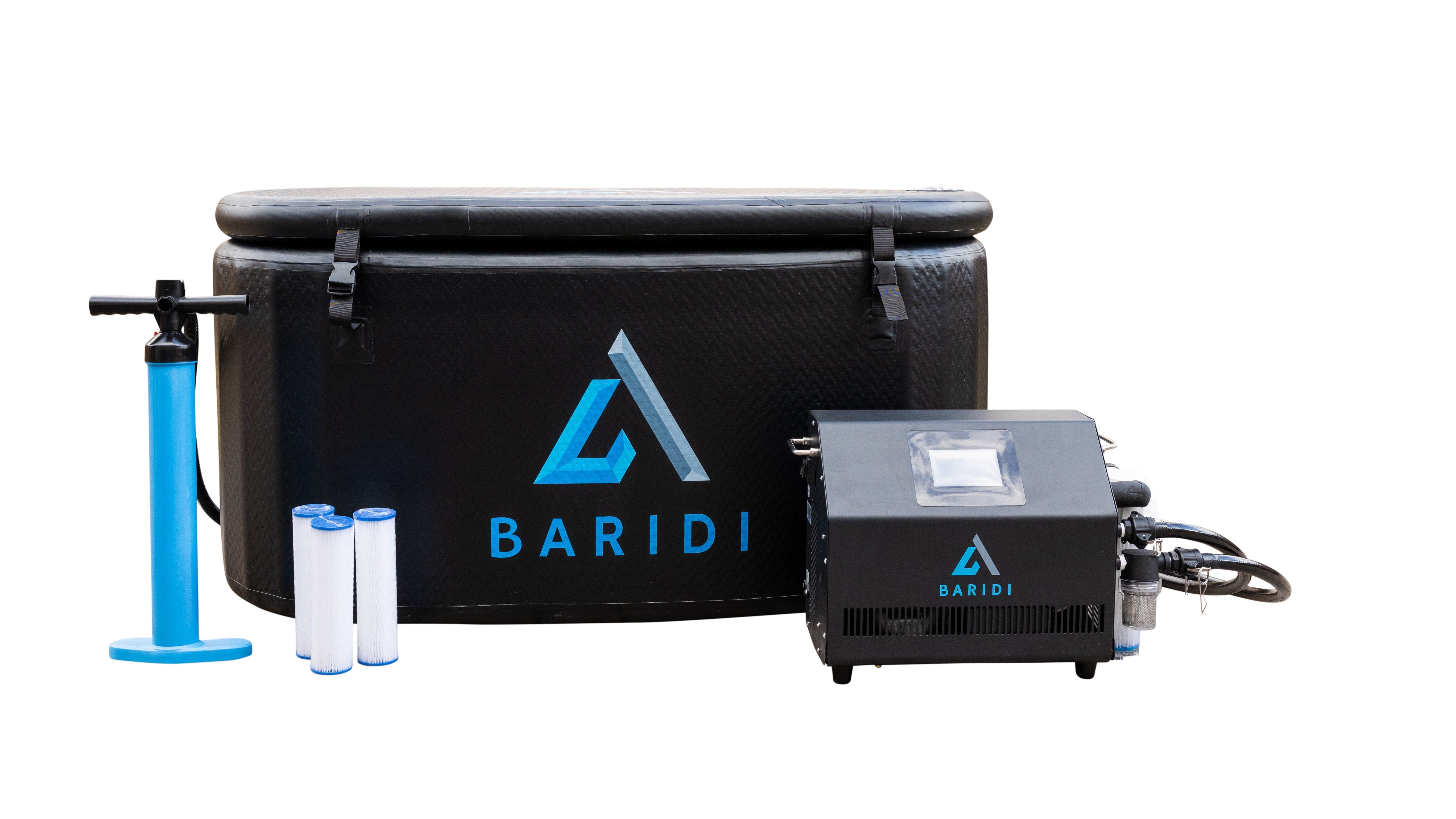 Baridi Cold Plunge Tub Premium Experience